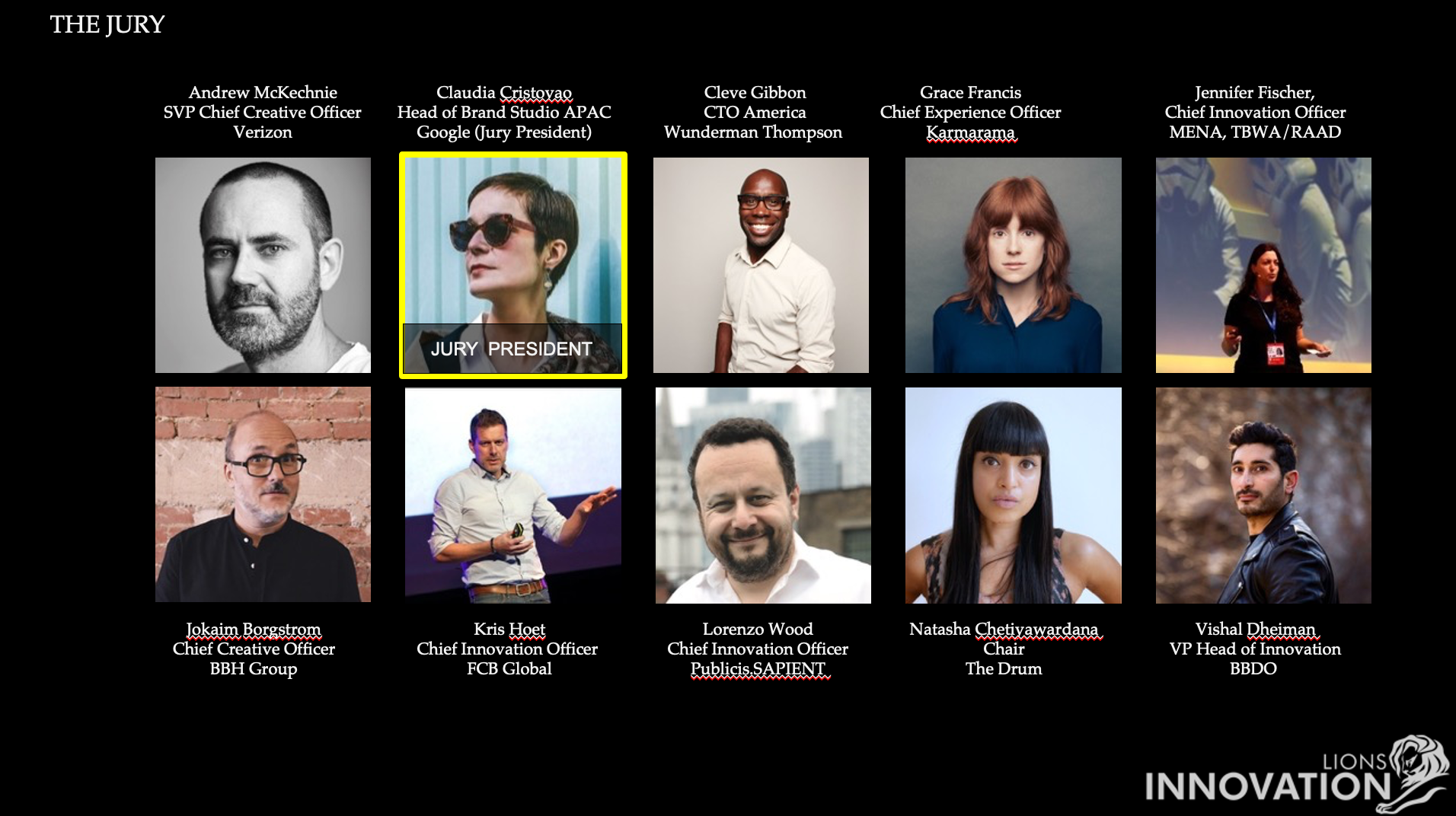 Cannes Lions Innovation 2021 - Cleve GibbonCleve Gibbon