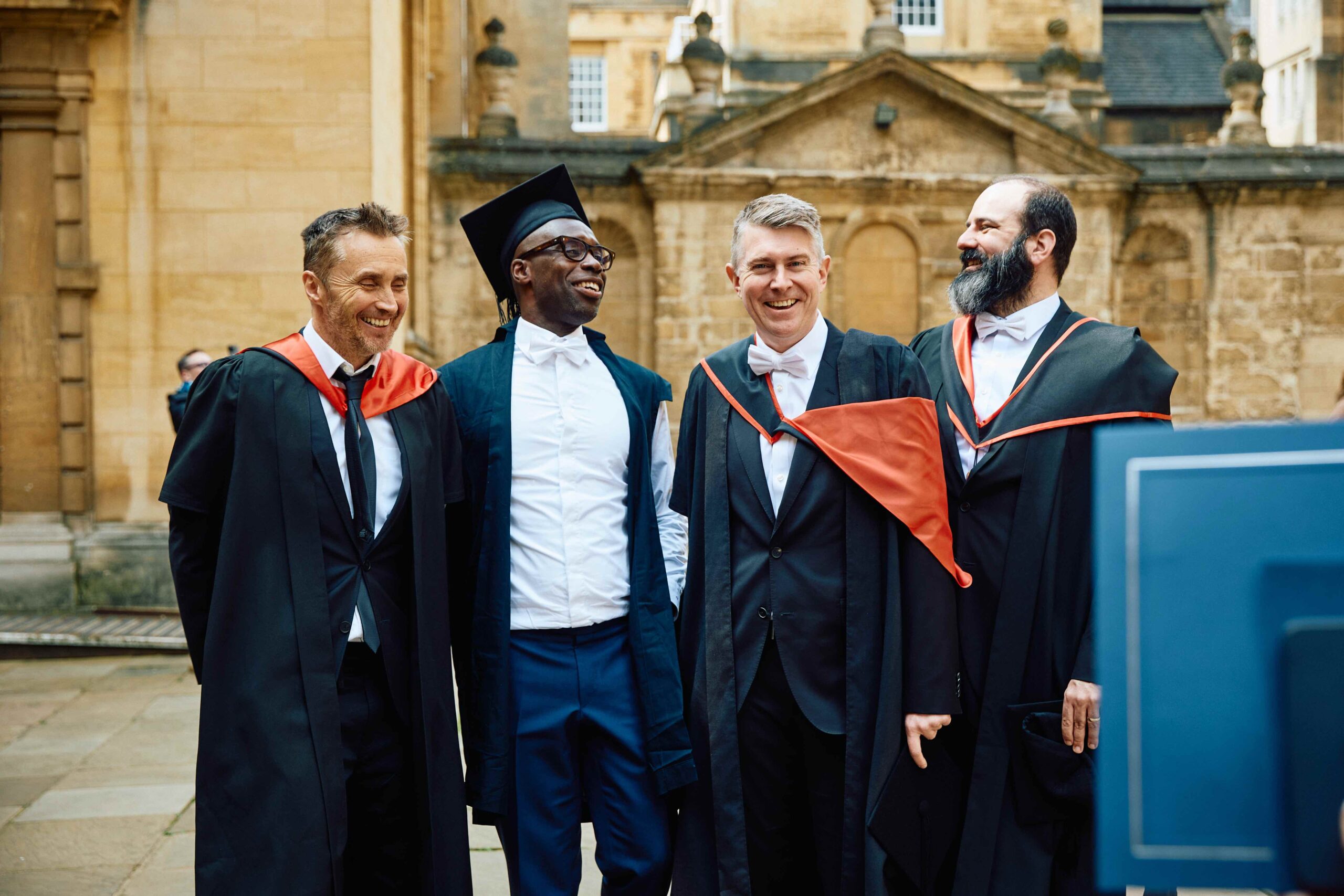 CleveWithOxfordProfessors - Cleve GibbonCleve Gibbon